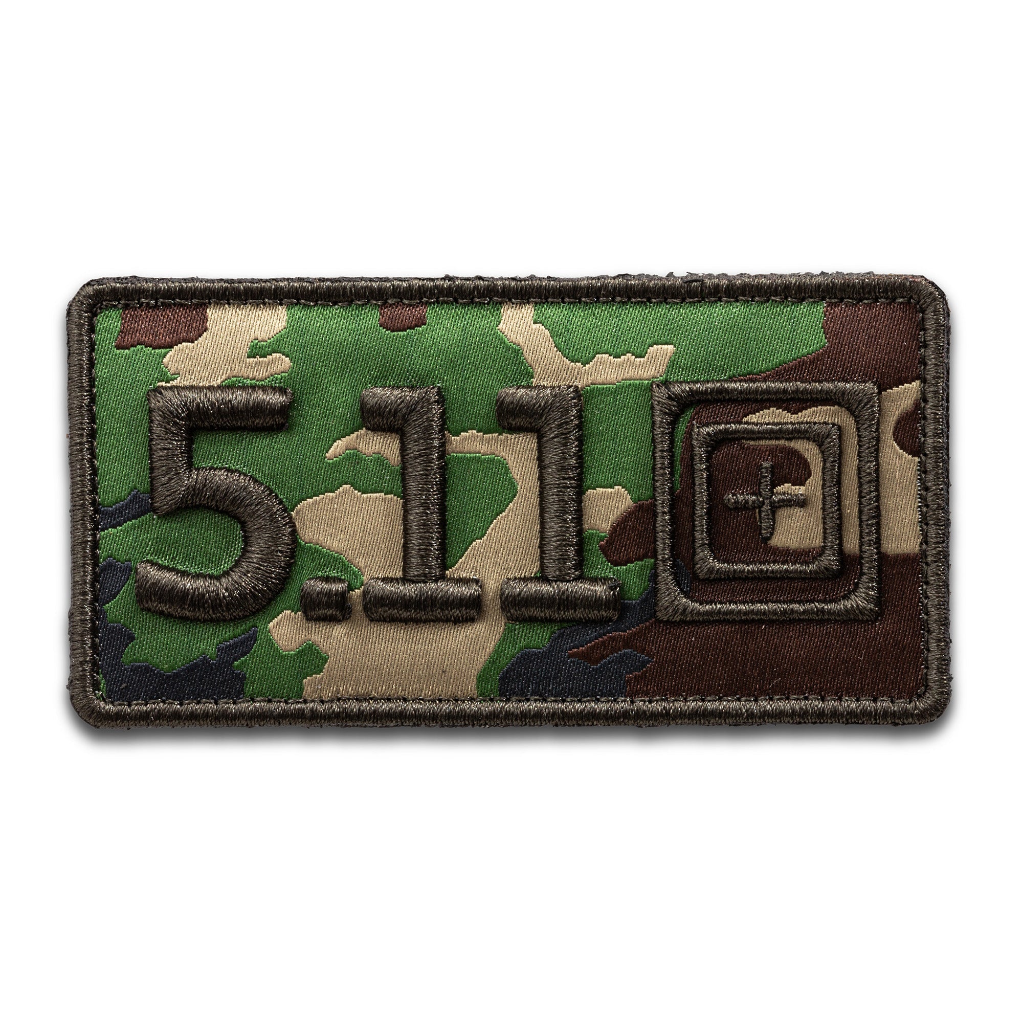 5.11 Tactical Woodland Camo Patch - Tactical Gear