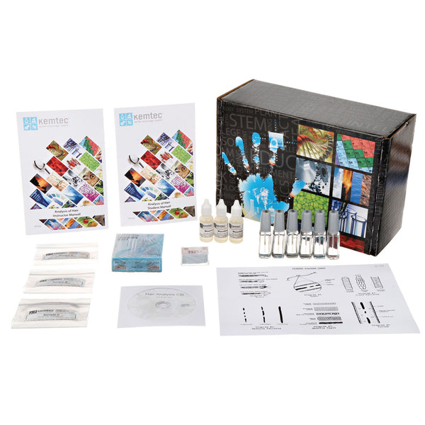 Arrowhead Forensics Education Kit - Analysis of Hair Kit - Tactical Gear