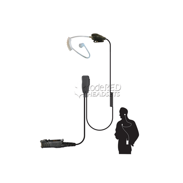 Code Red Headsets Recruit Single Wire Microphone - Tactical Gear