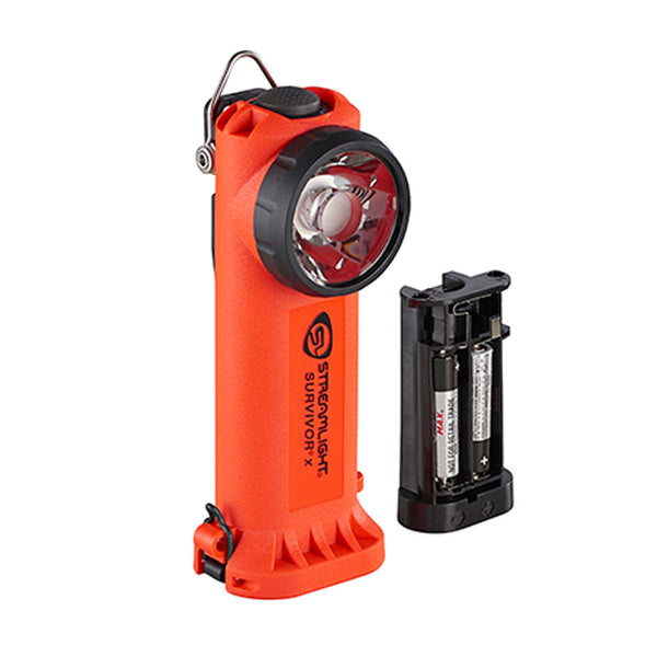 Streamlight Survivor X Right Angle Flashlight - Alkaline - Tactical Gear