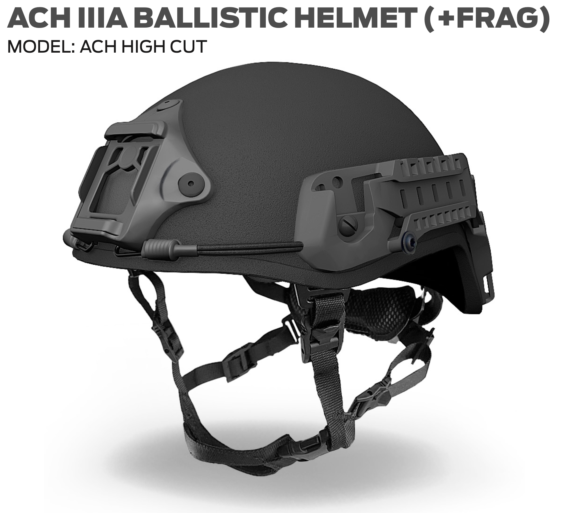 Armor Australia ACH IIIA Ballistic Helmet +Frag ACH High Cut - Tactical ...
