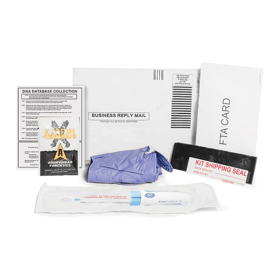 Arrowhead Forensics DNA Collection Kit Easi-Collect+ Device - 10 Kits ...