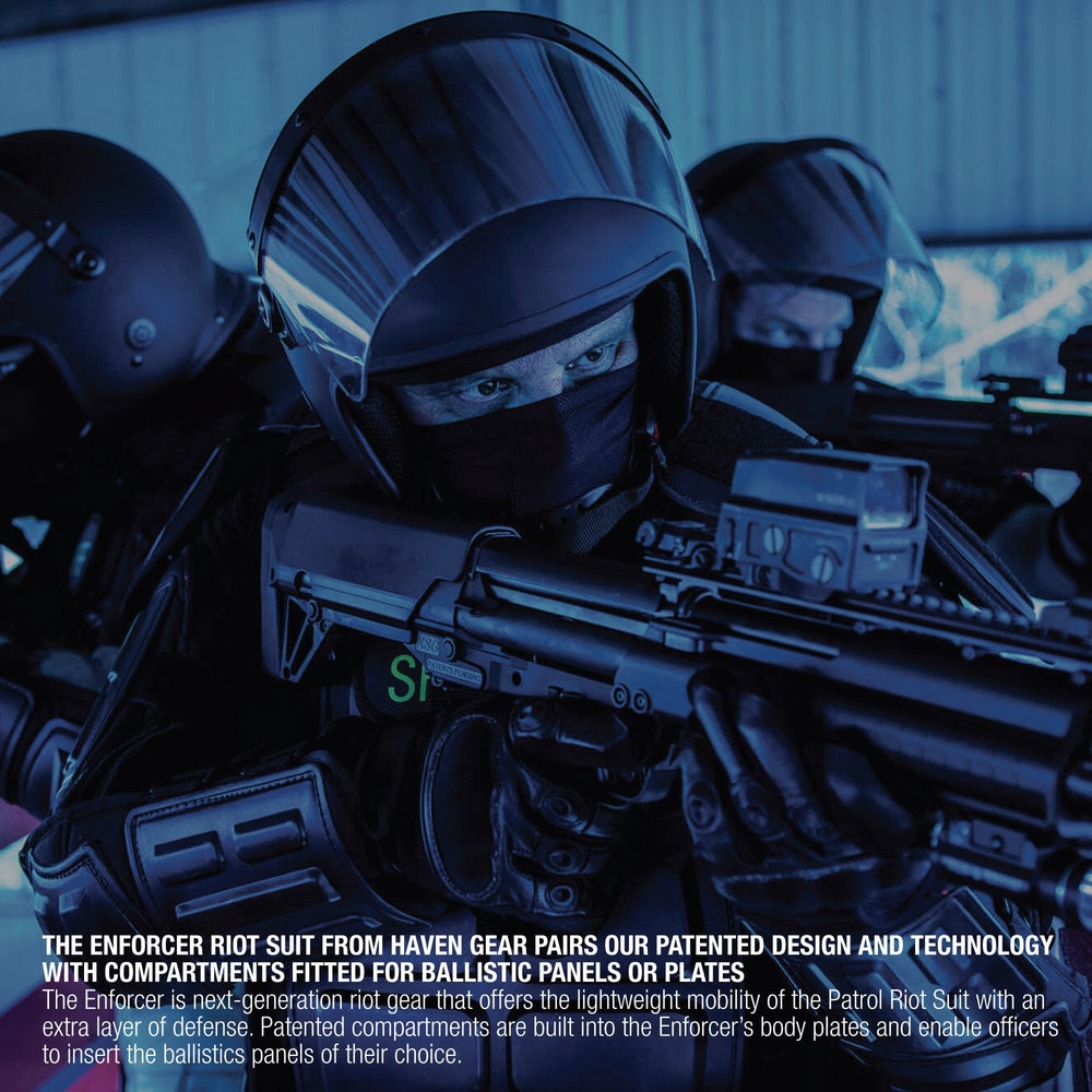 Haven Gear Enforcer Riot Suit Black - Tactical Gear