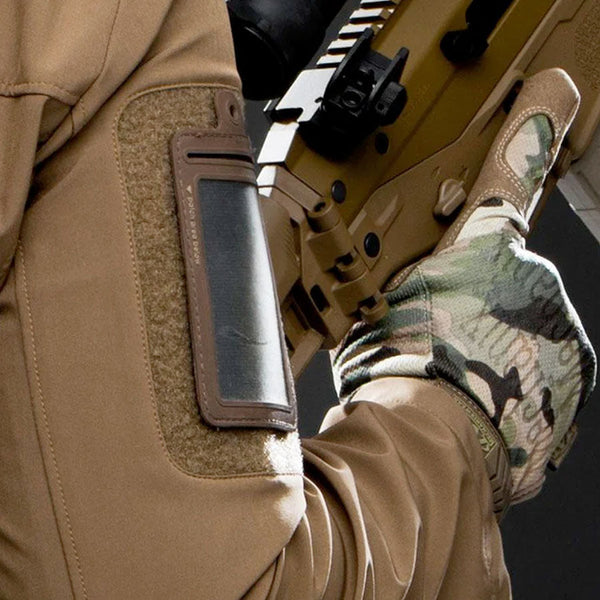 Hazard 4 Small 12x8cm ID Patch Coyote - Tactical Gear