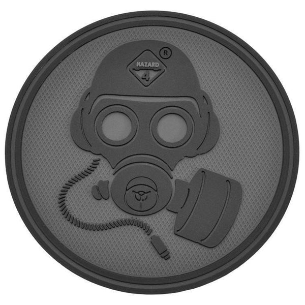 Hazard 4 Special Forces Gas Mask Patch Black - Tactical Gear