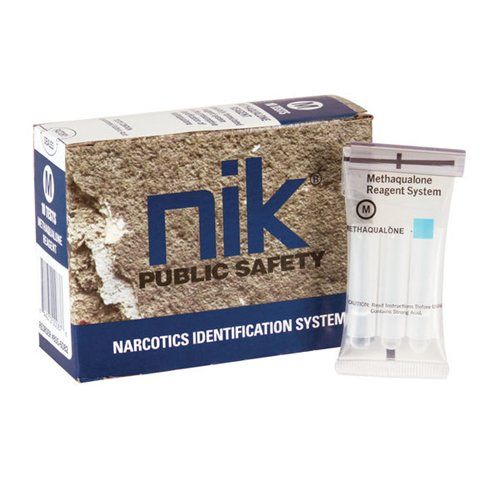 NIK Identidrug Polytesting Desk Chart and Drug Testing Kits - Tactical Gear