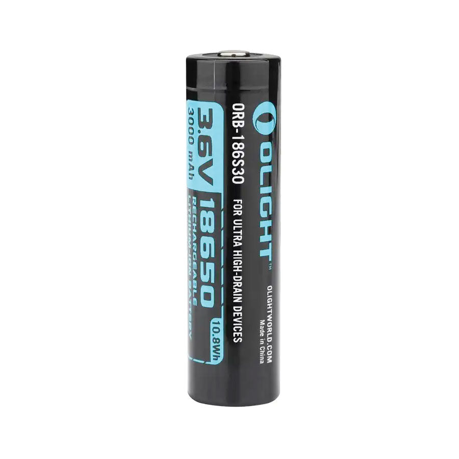 Olight 15A 3000mAh 18650 Rechargeable Battery - Tactical Gear