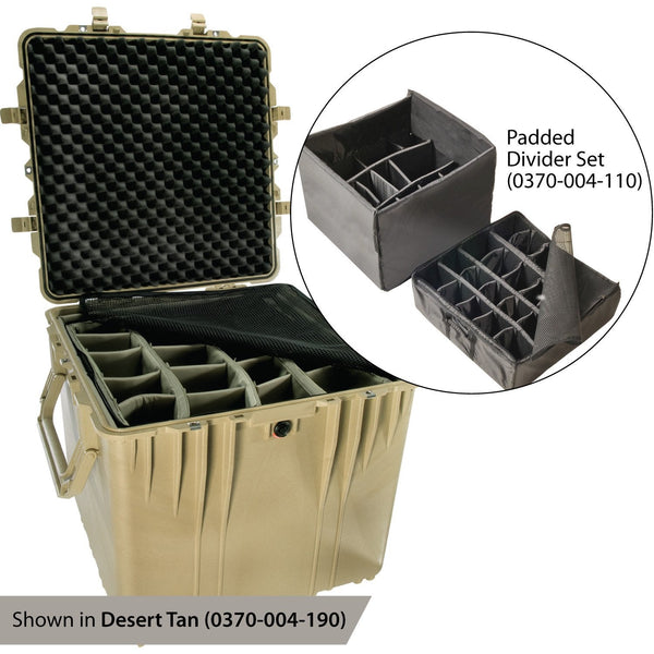 Pelican 0370 Protector Cube Case Black - Tactical Gear
