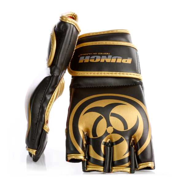 Punch Equipment Urban MMA Training Gloves V30 Black/Gold - Tactical Gear