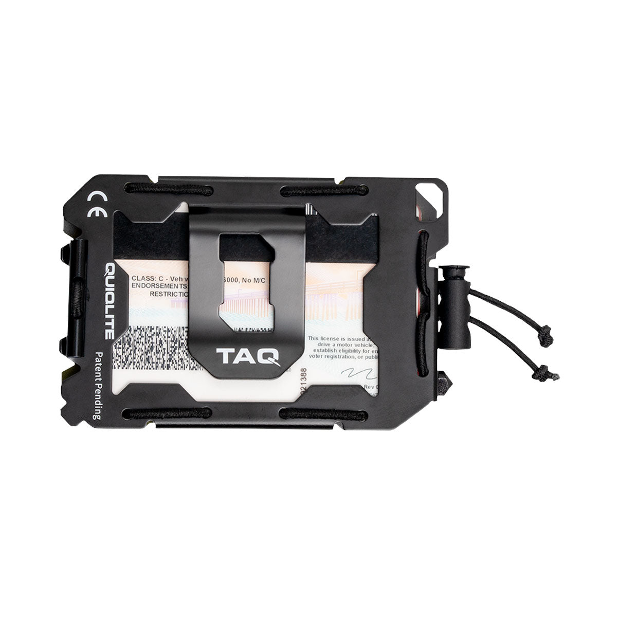 Quiqlite TAQ Wallet Black - Tactical Gear