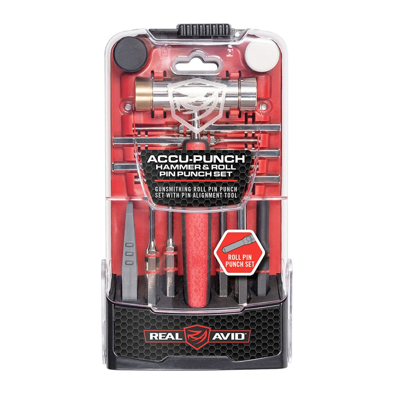 Real Avid Accu-Punch Hammer and Roll Pin Punch Set - Tactical Gear