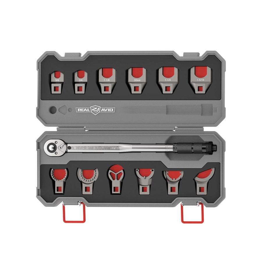 Real Avid Master-Fit 13-Piece AR15 Crowfoot Wrench Set - Tactical Gear