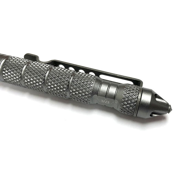 Uzi Tac Pen 2 with Glass Breaker Gun Metal - Tactical Gear