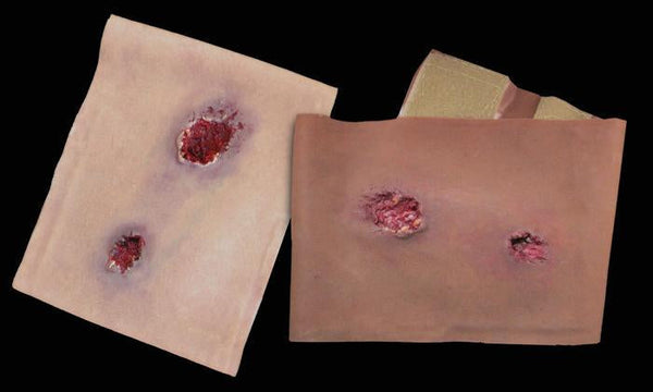 Wearable Wounds GSW to Leg - Tactical Gear